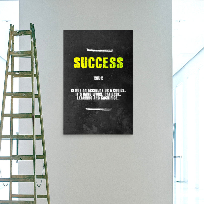 Success Definition Poster Wall Art | Crofty Prints